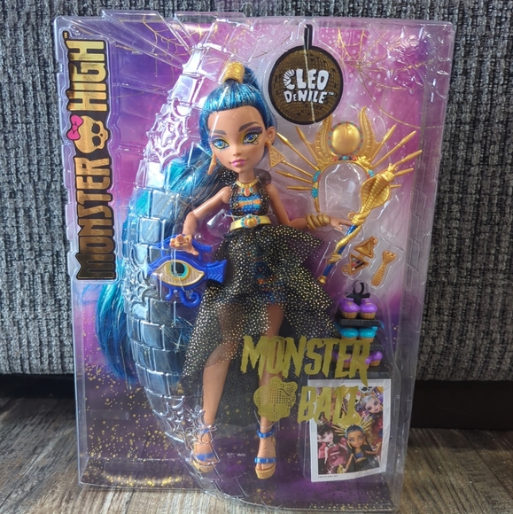Mattel | Toys | Monster High Monster Ball Cleo De Nile 1 Doll With ...